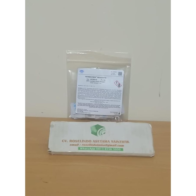 Jual Dpd Total Chlorine Reagent Powder Pillows 5 Ml Pk/100 Hach 1407699 ...