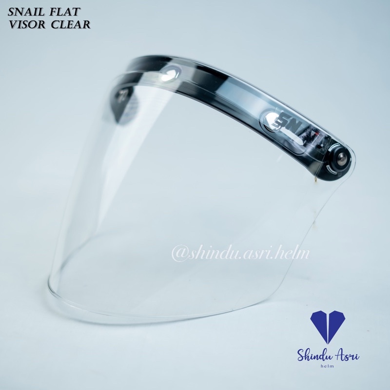 Jual KACA HELM SNAIL CLEAR / BENING FLAT / LURUS | Shopee Indonesia