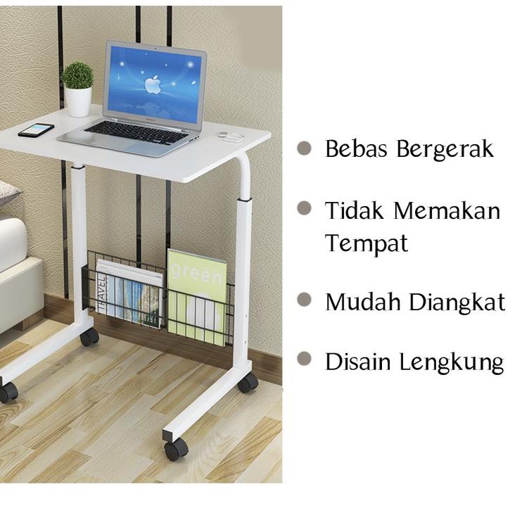 Jual Harga Puas Computer Desk Samping Tempat Tidur Meja Notebook Laptop ...