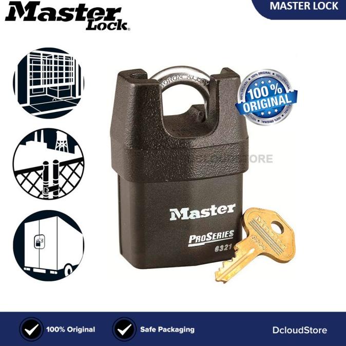Jual Gembok Master Lock 6321D 54 Mm Proseries Outdoor Padlock | Shopee ...