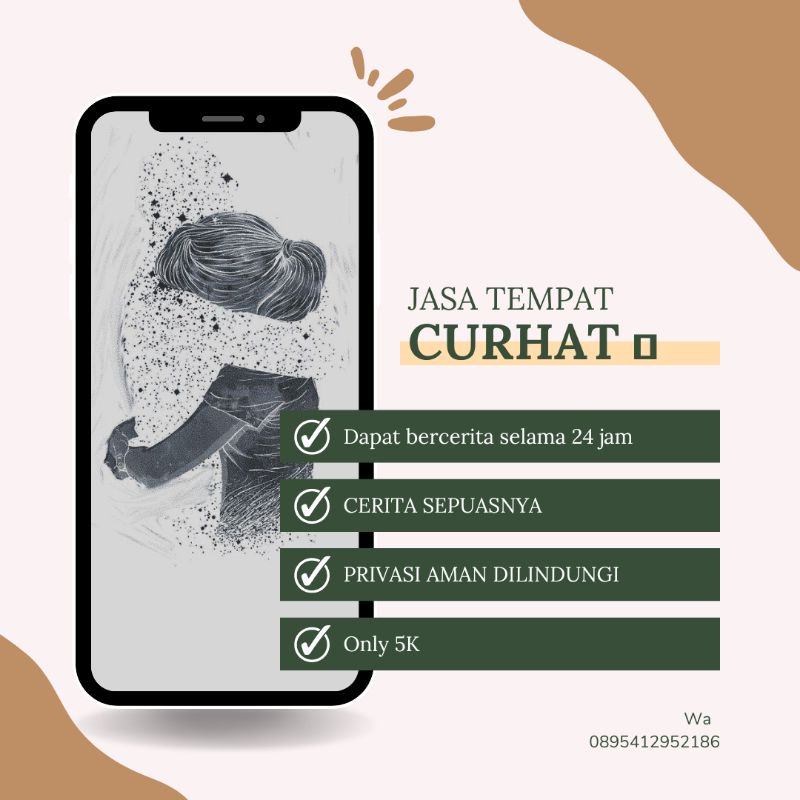 Jual Jasa Curhat Virtual | Shopee Indonesia