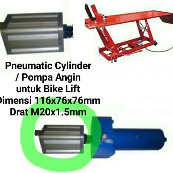 Jual Pneumatic Cylinder / Pompa Angin Bike Lift | Shopee Indonesia