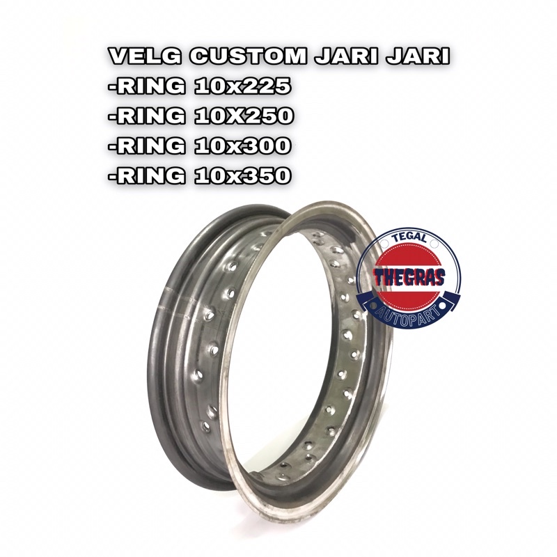Jual Velg Jari Jari Ring 10x225 10x250 10x300 10x350 Velg Custom Monkey ...