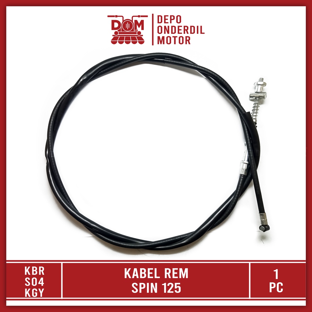Jual Kabel Rem Belakang Spin (KAGAYAKU) Brake Cable Seling Iner Kawat ...