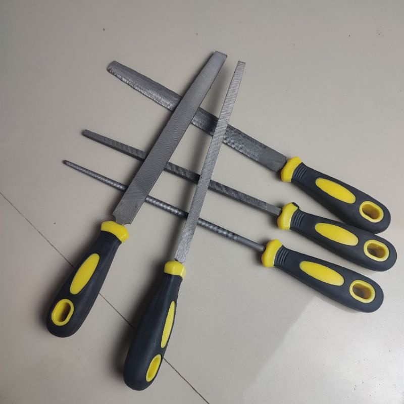 Jual kikir set 5 pcs ukuran 5 inch SANDS kikir steel file set/kikir ...