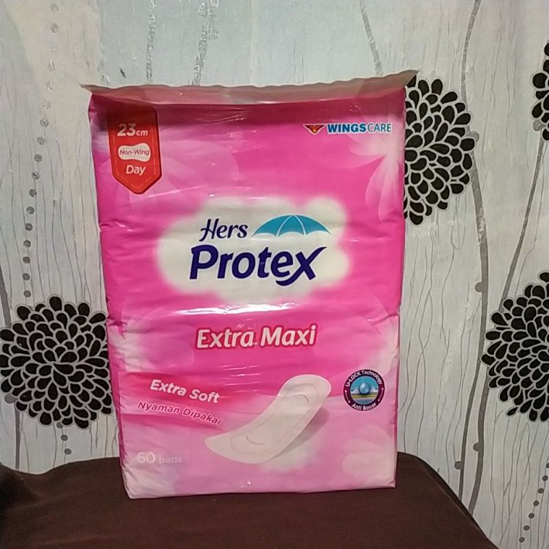 Jual Hers protex non wing 23cm isi 60 pads | Shopee Indonesia