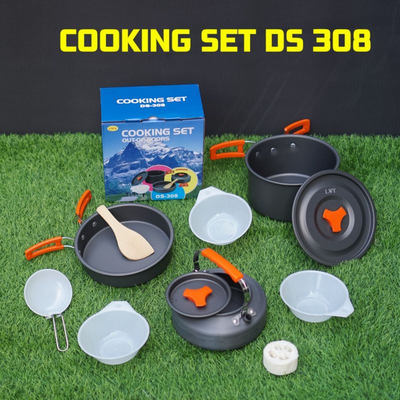 Jual COOKING SET DS 308 300 101 TENDAKI TC308 PAKET ALAT MASAK PANCI ...