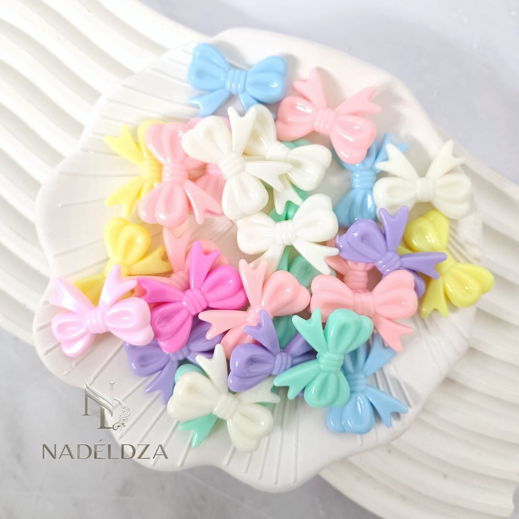 Jual Mote Pastel Bulat/ Pita/ Bunga (25gr) | Shopee Indonesia