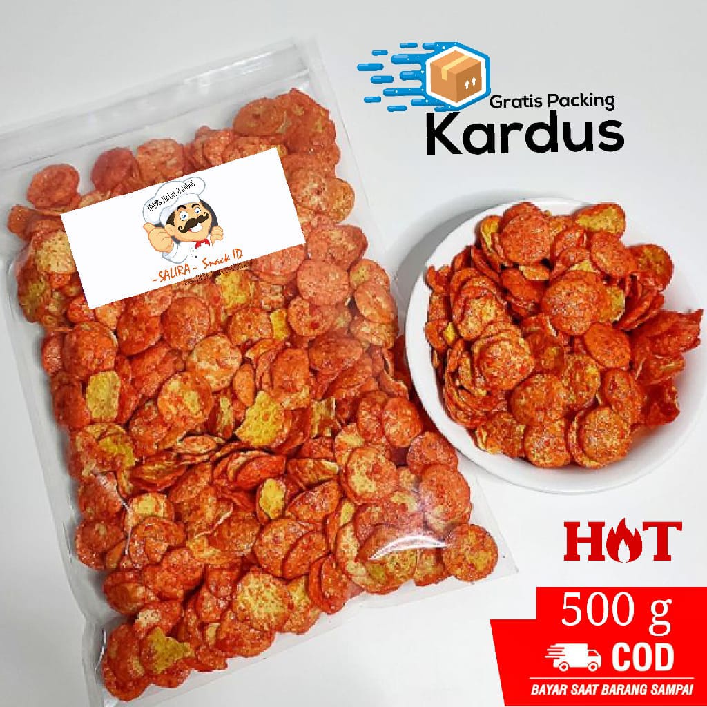 Jual Keripik Opak Medan Merah Mini 1 Kg | Shopee Indonesia