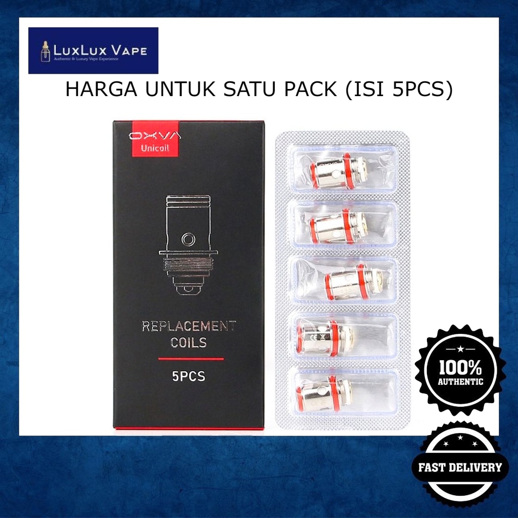 Jual COIL UNICOIL ORIGIN PACK AUTHENTIC by OXVA | Shopee Indonesia