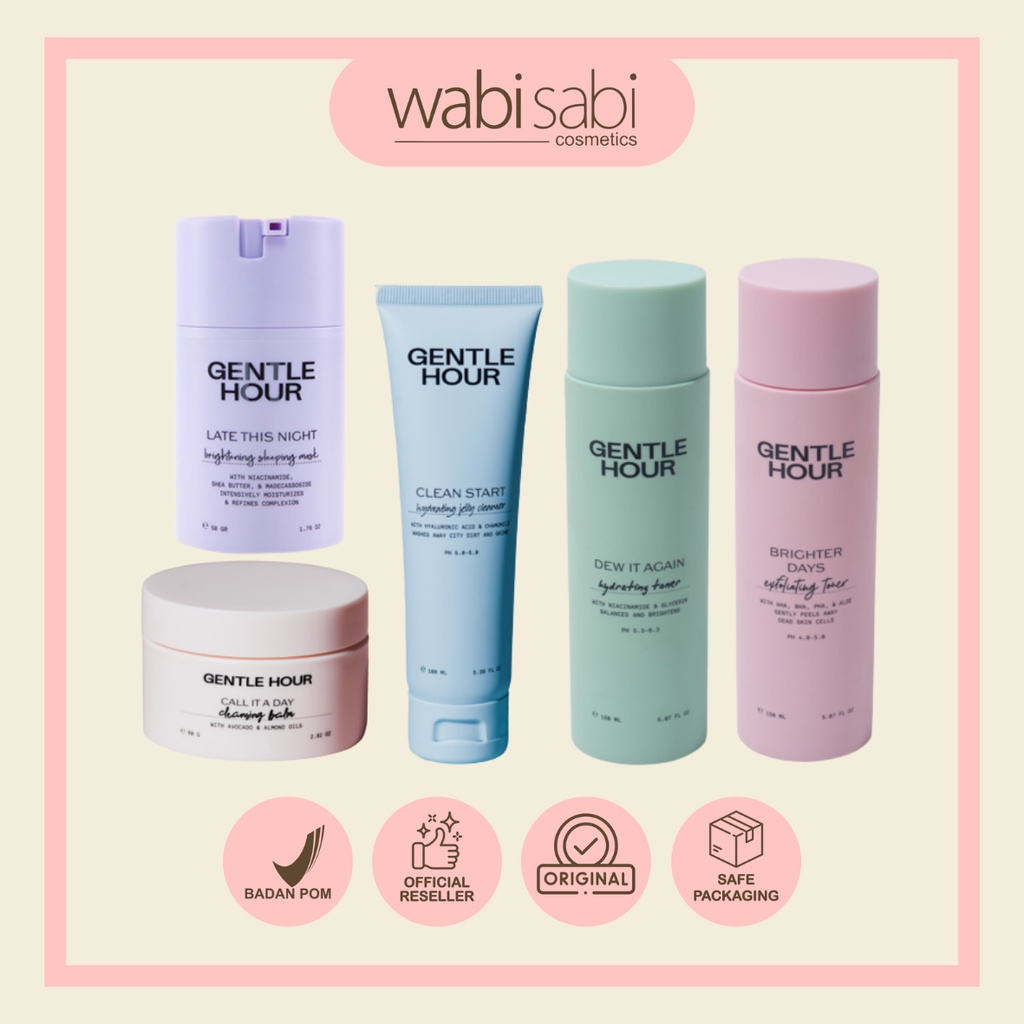 Jual GENTLE HOUR - All Variant Exfoliating Toner | Hydrating Toner ...
