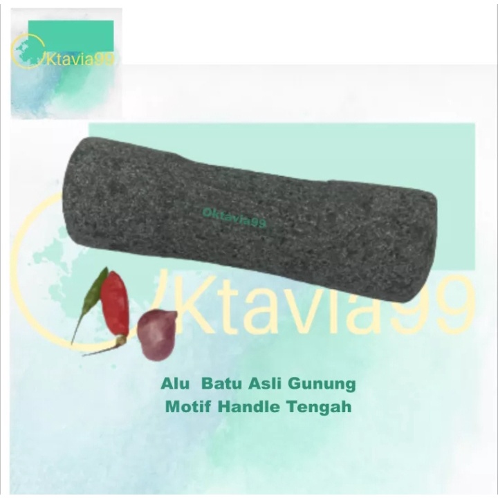 Jual ALU BATU ASLI GUNUNG BENTUK KARAKTER MOTIF HANDLE TENGAH DI PAHAT ...