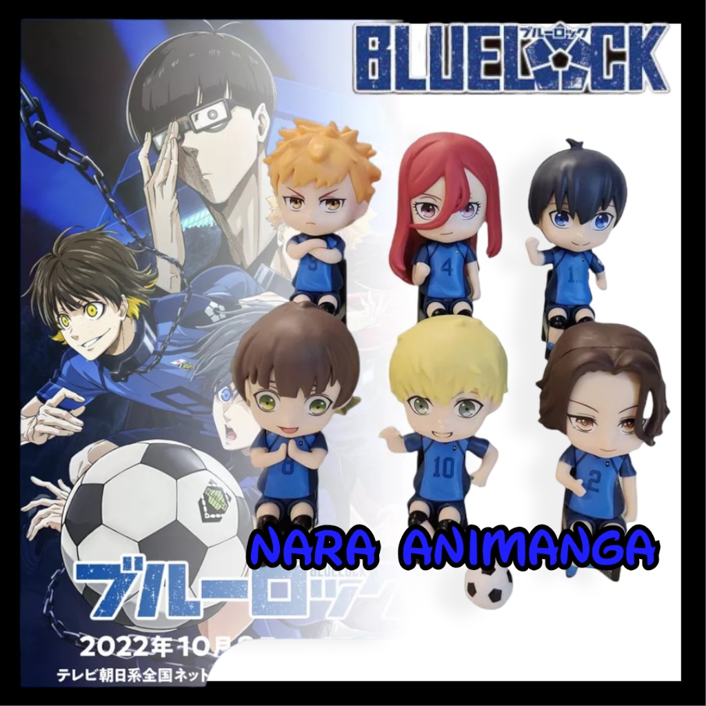 Jual Nara Animanga Action Mini Figure Anime Blue Lock Raichi Kunisagi ...