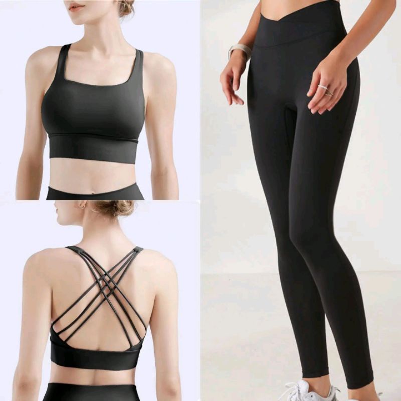 Jual Cross Set (bra + legging) | Shopee Indonesia