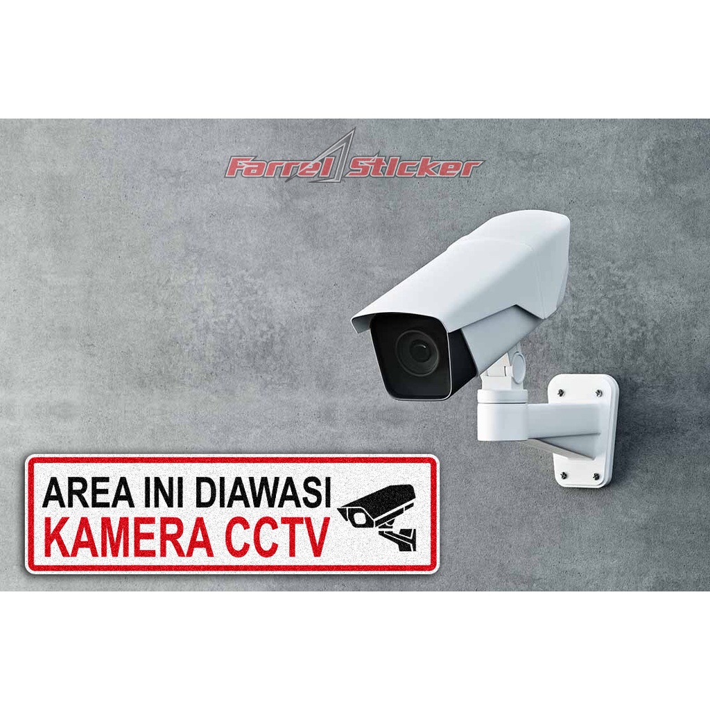 Jual Stiker area Stiker kamera CCTV | Shopee Indonesia