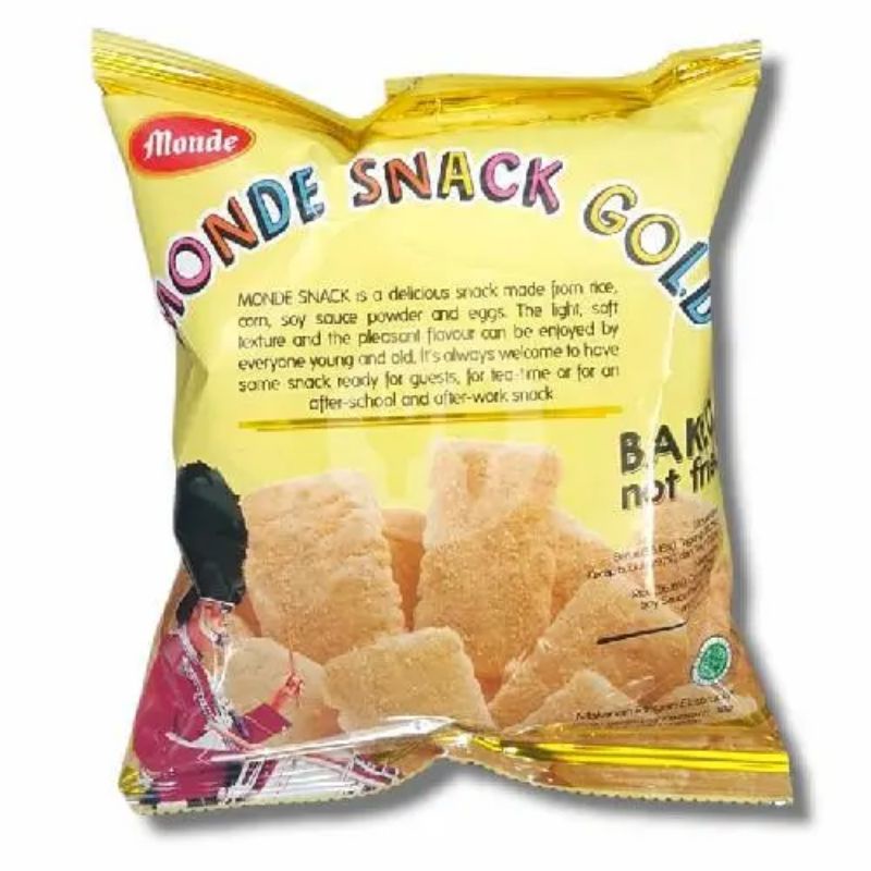 Jual Monde Snack Gold [30g] | Shopee Indonesia