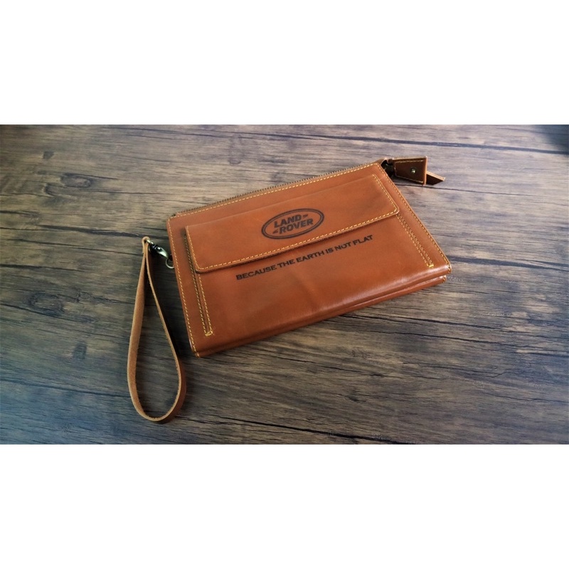 Jual CLUTCH KULIT ASLI BISA CUSTOM NAMA DAN GAMBAR / POUCH/CLUTCH ...