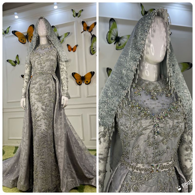 Jual DRESS PENGATEN PAYET KOTO GADANG 2022//BAJU AKAD NIKAH | Shopee ...