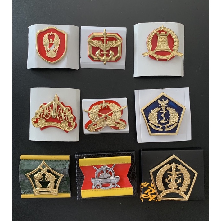 Jual Emblem Baret TNI AD AL - Ekapaksi, Komando, Zeni, Armed, Infanteri ...