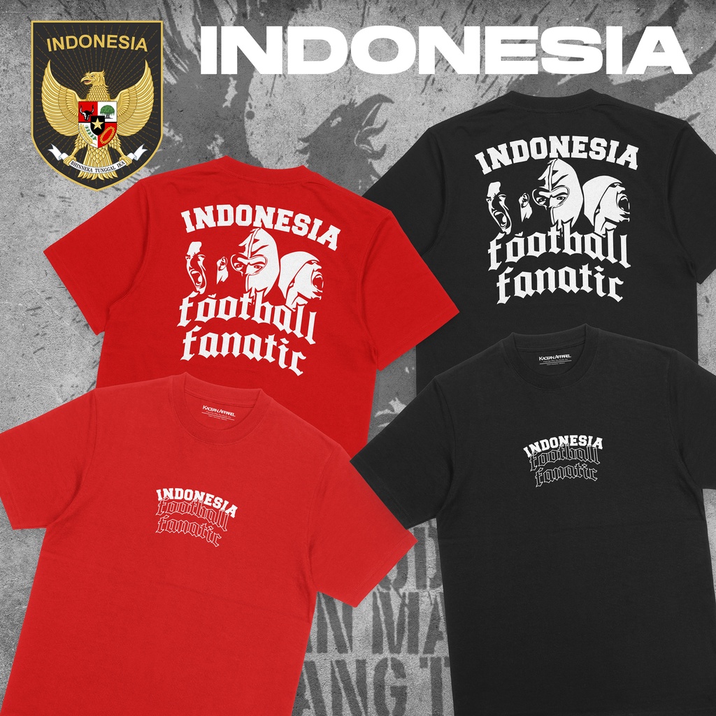Jual Kaos Timnas Indonesia "Indonesia Football Fanatic" - Ultras Garuda ...