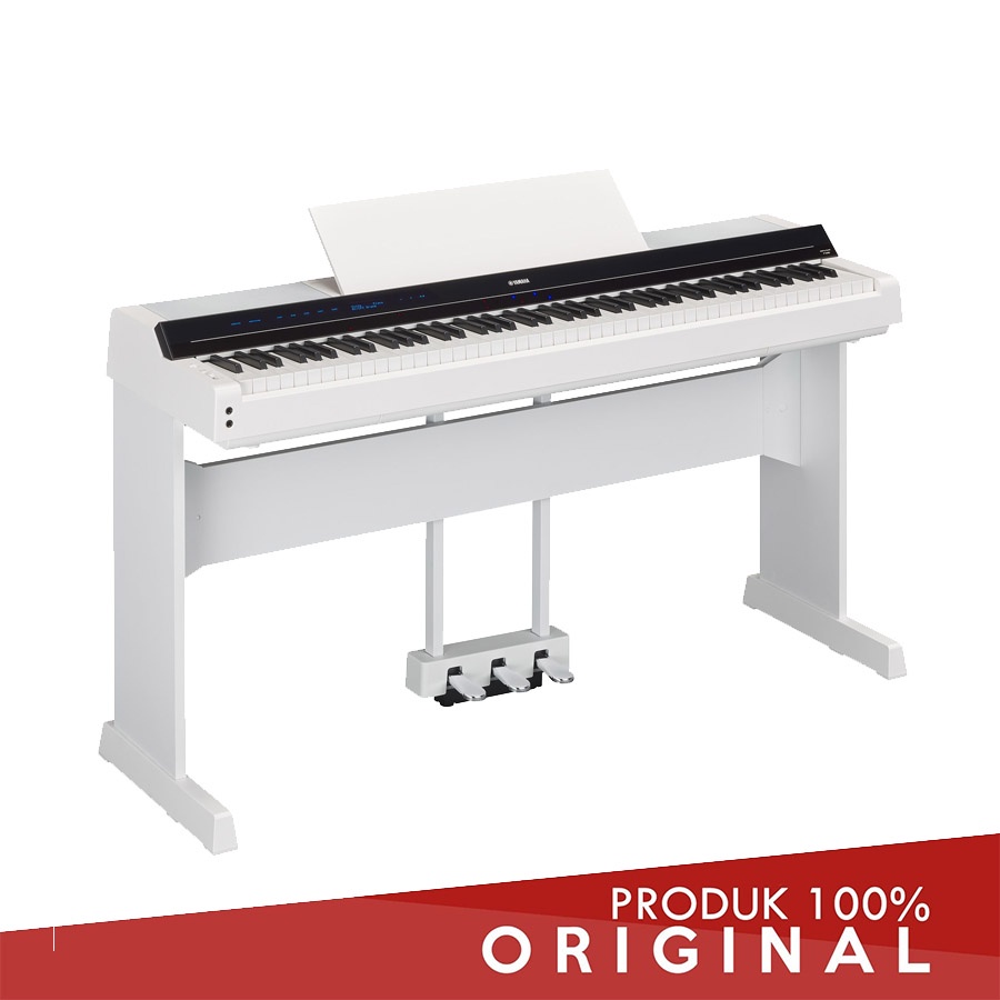 Jual Yamaha Digital Piano PS500/PS-500/PS 500 + L300 + LP1 - White | Shopee Indonesia