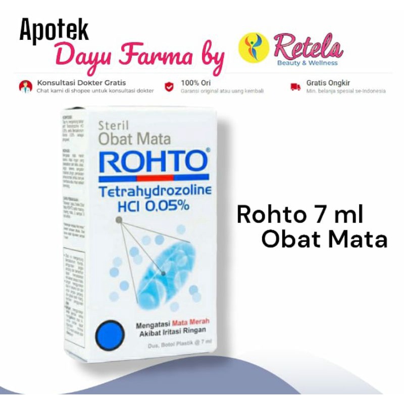Jual Rohto Tetes Mata 7ml | Shopee Indonesia