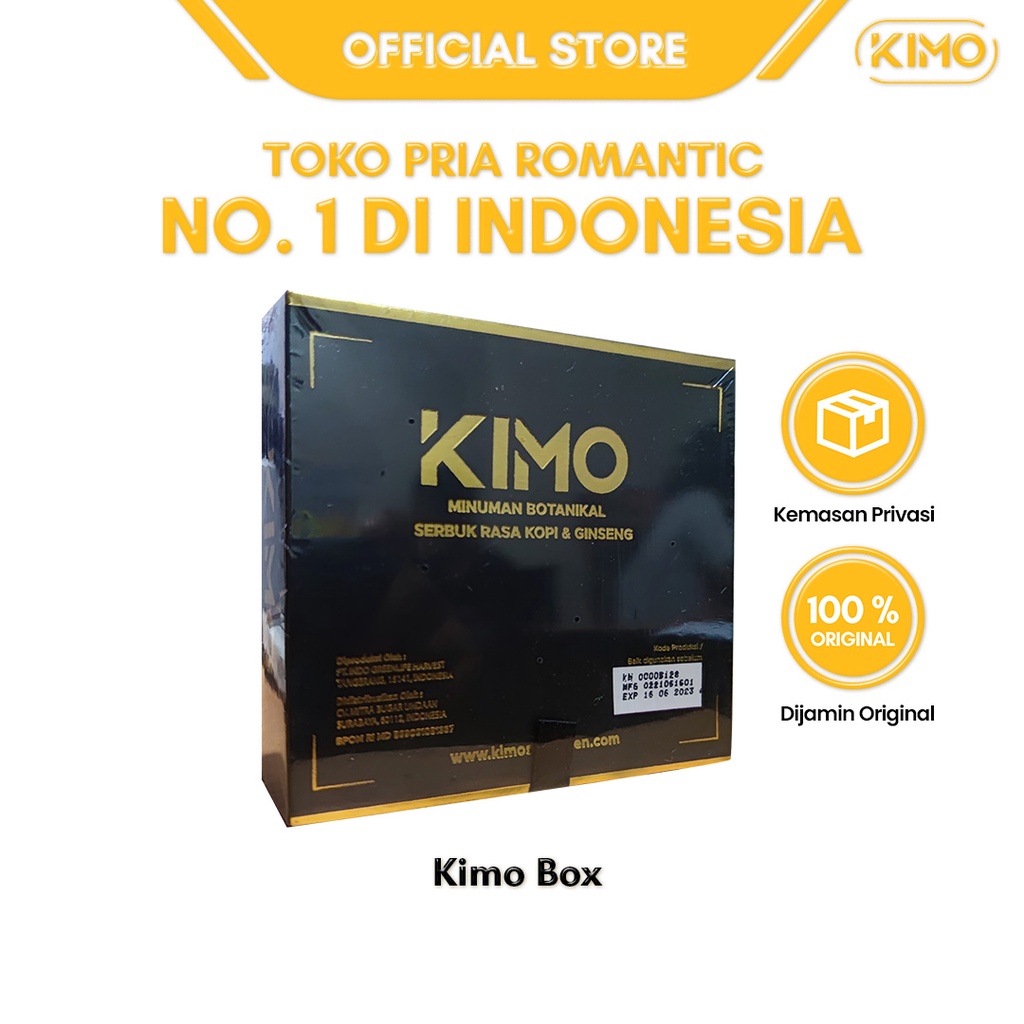 Jual Kimo ginseng herbal pria - 1 box isi 15 sachet | Shopee Indonesia