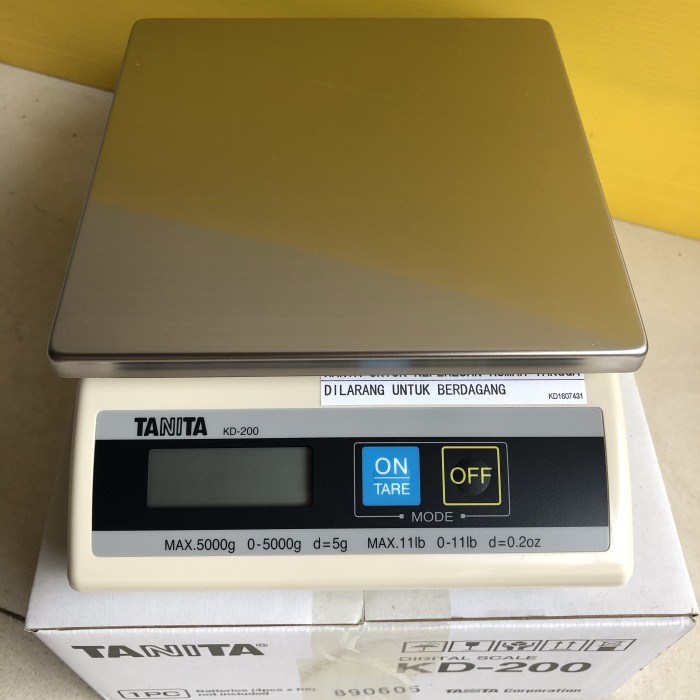 Jual Timbangan Tanita Kd-200 - Timbangan Dapur Dan Kue - Tanita Kd200 (5 Kg) | Shopee Indonesia