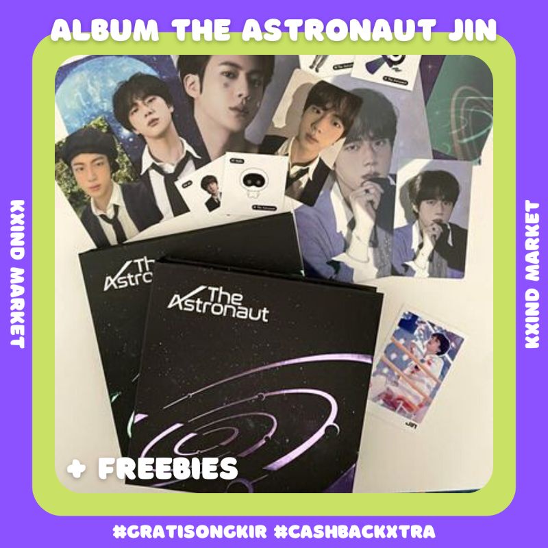 Jual Album The Astronaut Jin BTS / album only bts / album Sealed BTS ...