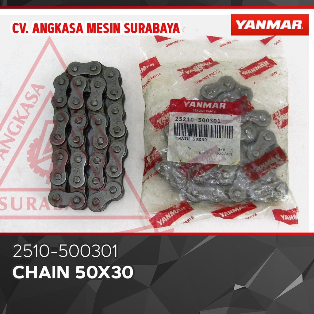 Jual Rantai Gardan / Chain 50x30 Traktor Yanmar Bromo Pro V2 | Shopee ...