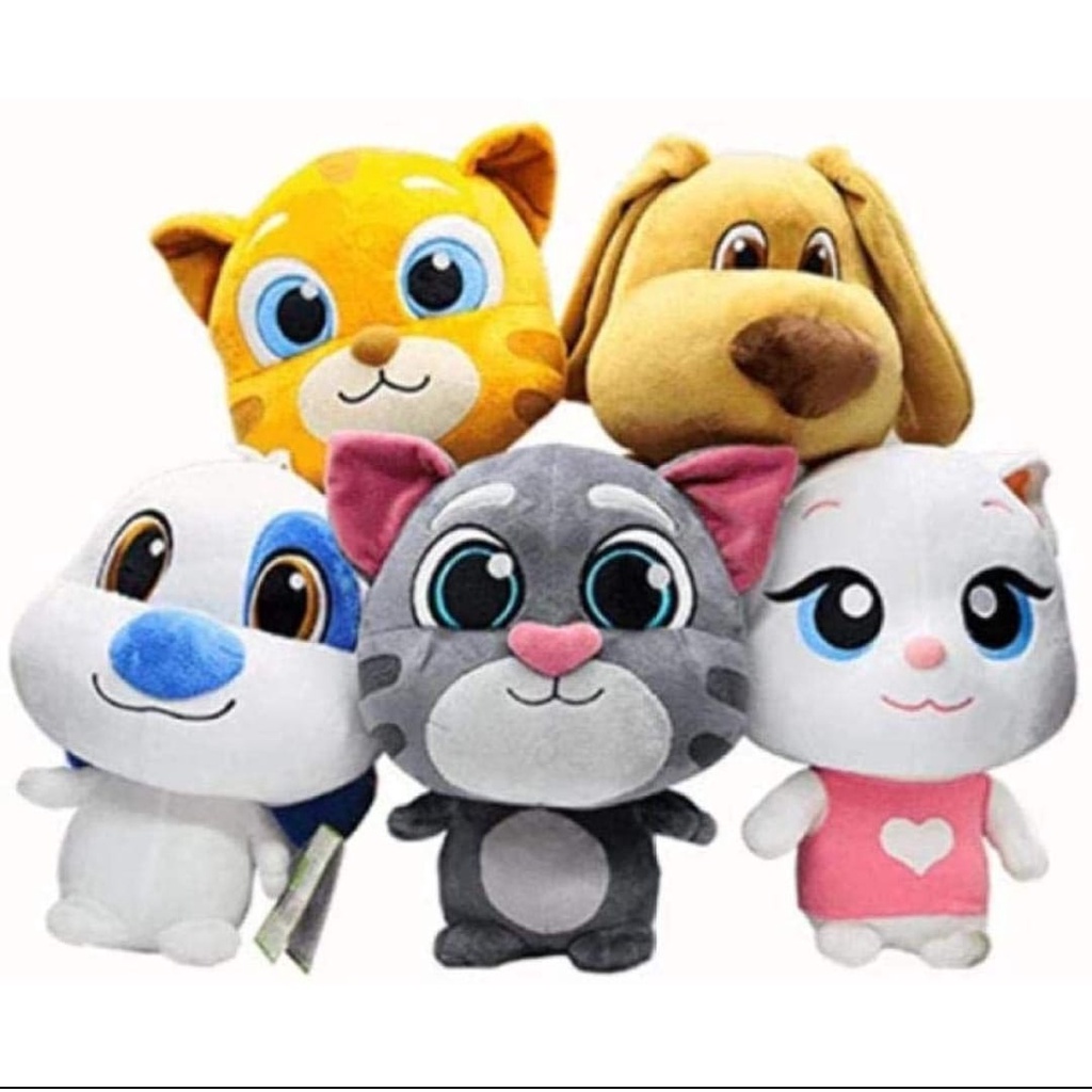 Jual Mainan Boneka talking tom cat and friend's 25 cm high quality ...