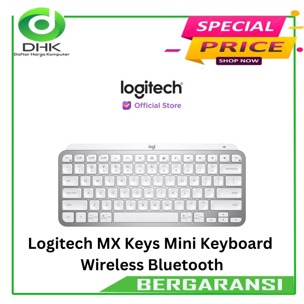 Jual Logitech MX Keys Mini Keyboard Wireless Bluetooth | Shopee Indonesia