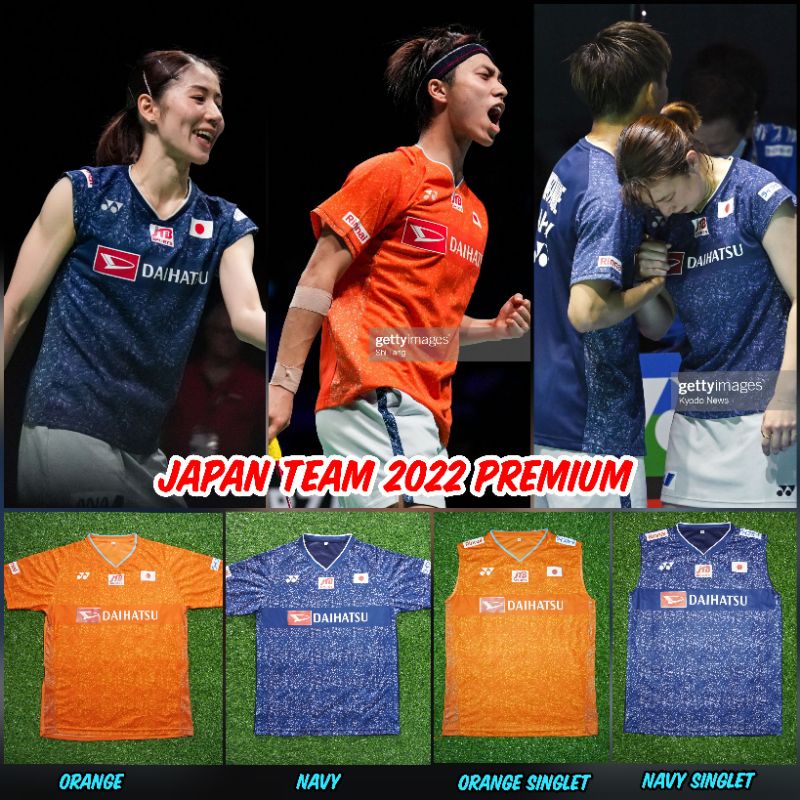 Jual Baju Badminton Japan Team 2022 Premium | Shopee Indonesia