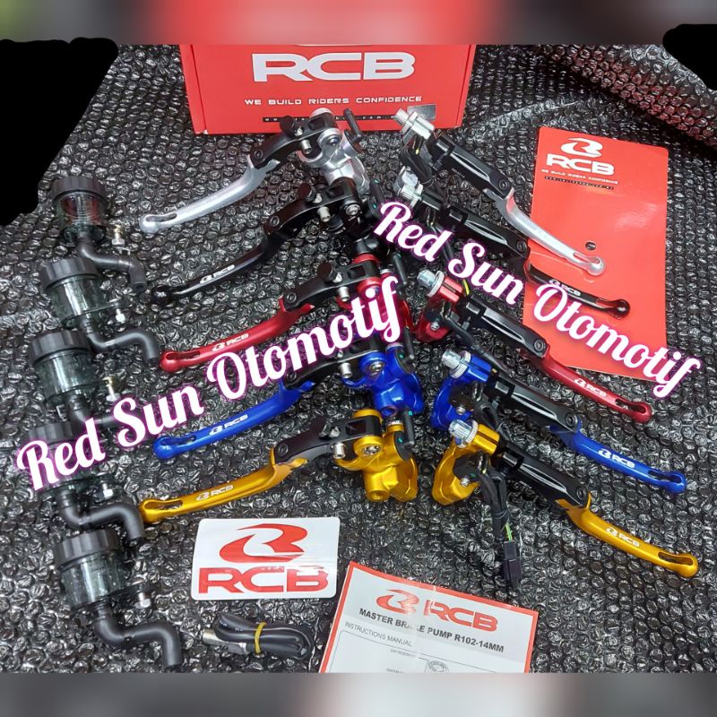 Jual PAKETAN Master Rem Rcb s1 14mm Radial + Handle kiri Kopling rem Vario 110 125 150 160 CBS ...