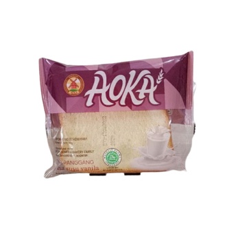 Jual AOKA roti panggang roti gulung all varian rasa coklat vanila ...