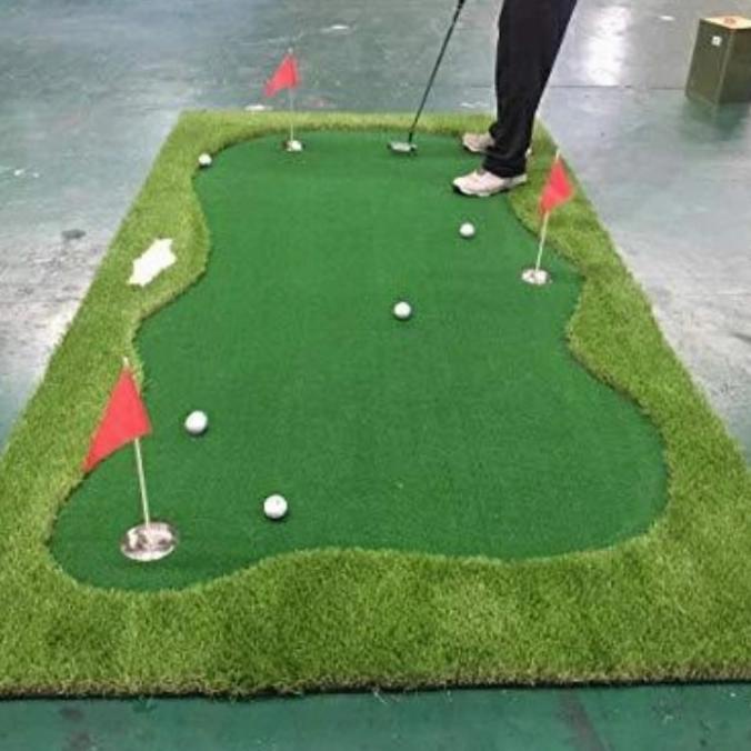 Jual Putting Green Mini Golf 200 x 300 cm dengan 3 hole tiang bendera ...