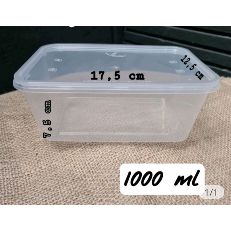 Jual Thinwall /Toples TW 1000ml | Shopee Indonesia