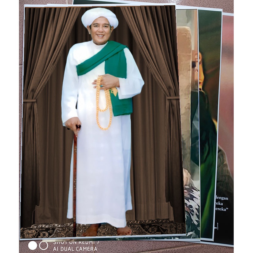 Jual poster UKURAN BESAR ATAU JUMBO ABAH GURU SEKUMPUL GURU IJAI KH MUHAMMAD ZAINI BIN ABDUL ...