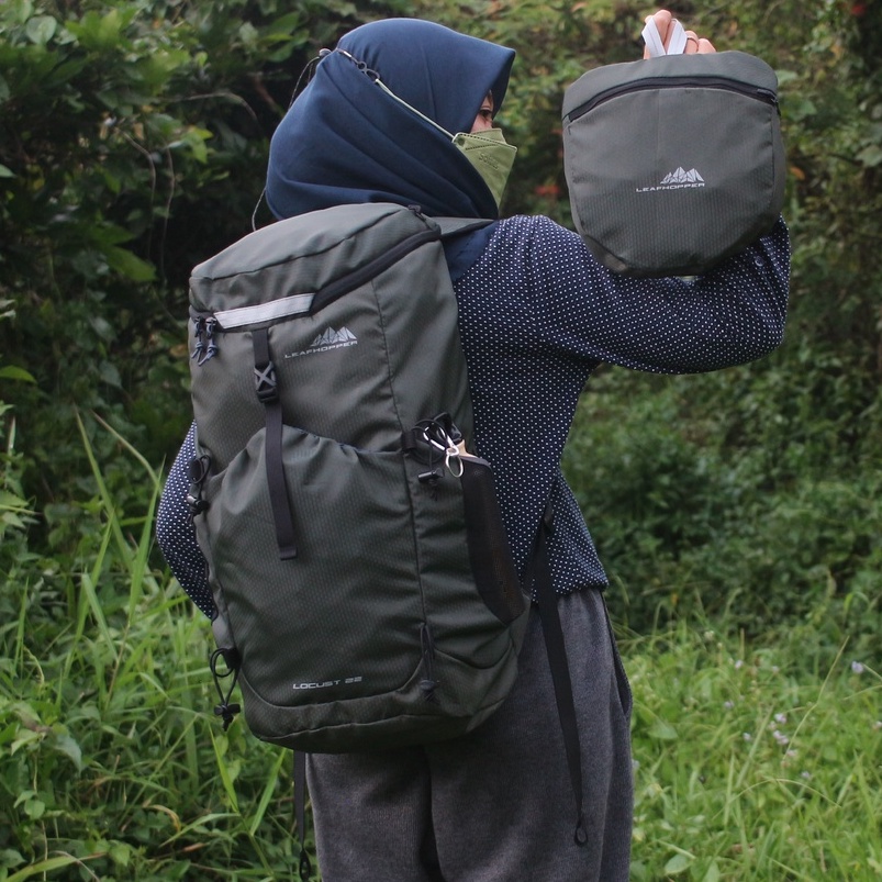 Jual Daypack Lipat TAS LIPAT 22L - RANSEL GEMBLOK - FOLDING BAG - TAS ...