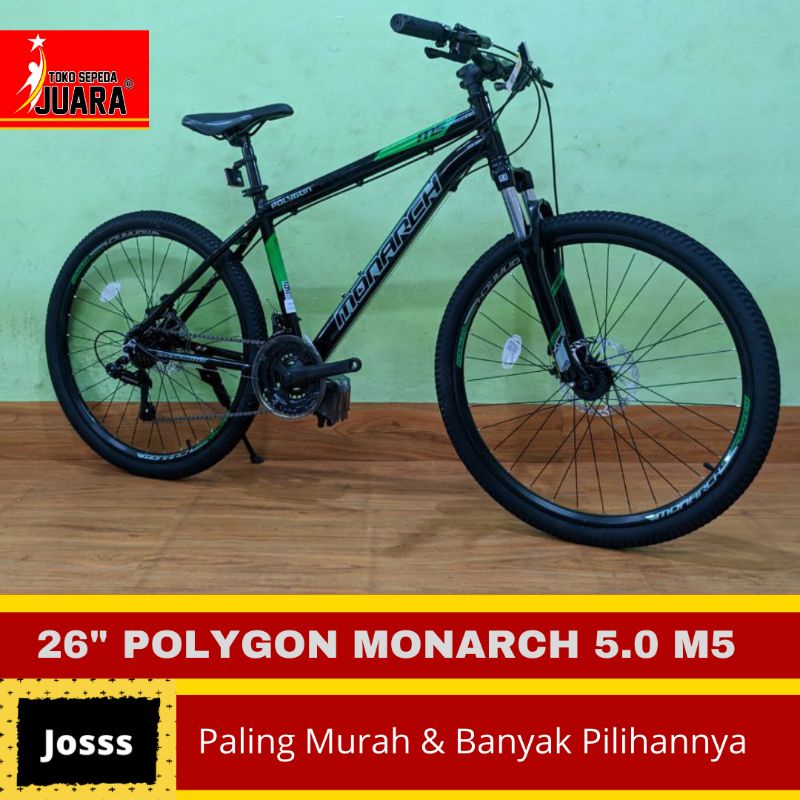 Jual SEPEDA GUNUNG POLYGON MONARCH 5.0 M5 MTB 26 | Shopee Indonesia