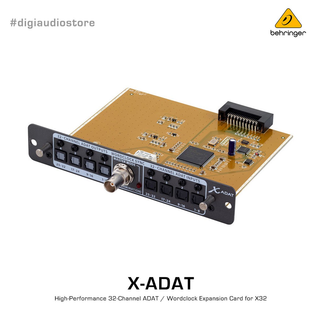 Jual Behringer X-ADAT 32 Channel ADAT Wordclock Card for Mixer Digital X32 | Shopee Indonesia