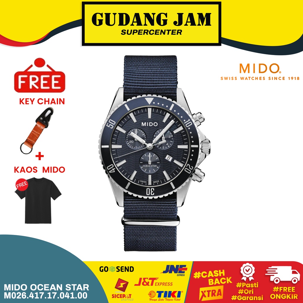Jual Jam Tangan Pria Mido M026.417.17.041.00 Mido Ocean Star | Shopee ...