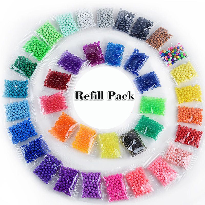 Jual Refill Beads Semprotan Air Ajaib Tongkat Manik-manik DIY Isi Ulang ...