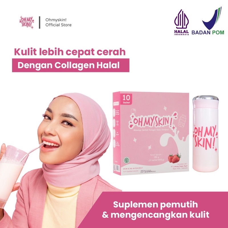 Jual Collagen Drink Oh My Skin! | Shopee Indonesia