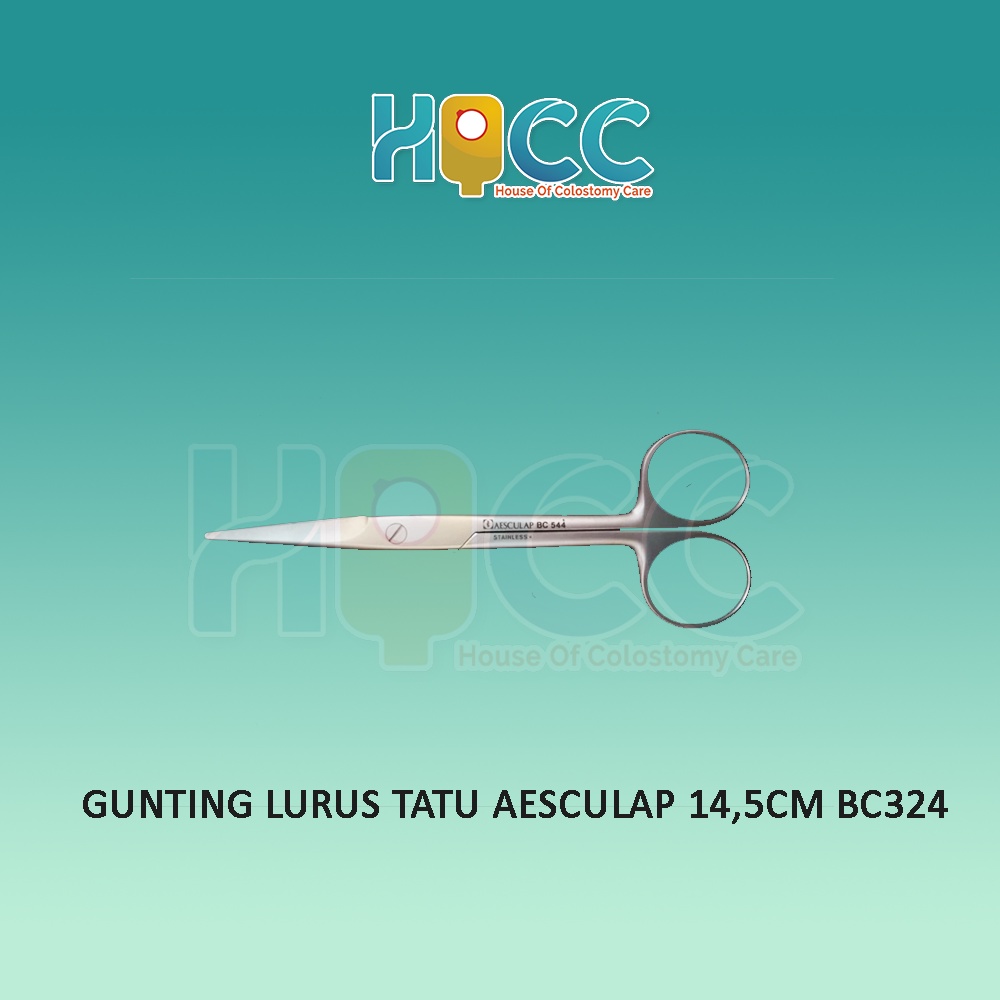 Jual GUNTING LURUS TATU AESCULAP 14,5CM BC324 | Shopee Indonesia
