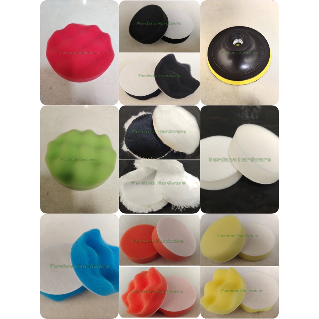 Jual Pilishing Mobil Wool Poles Sanding Pad Buffing Poles Adaptor Pad ...