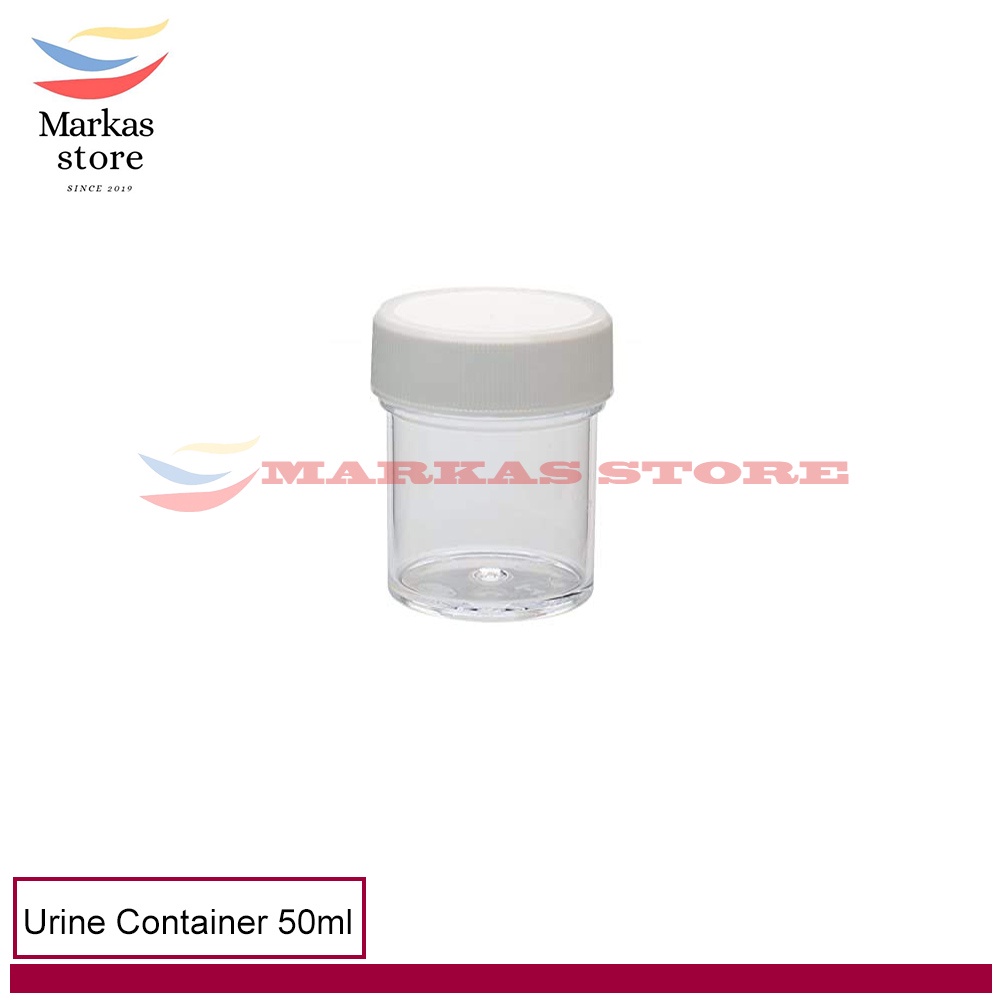 Jual Urine Container 50ml Pot Urine Urin Non Steril Tempat Kencing Cap ...