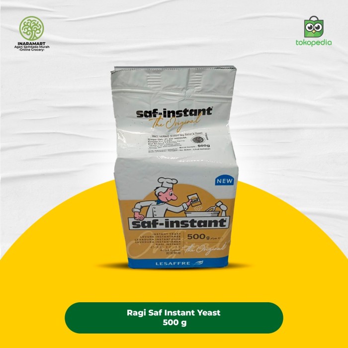 Jual Ragg Ragi Saf Instant Yeast 500Gr | Shopee Indonesia