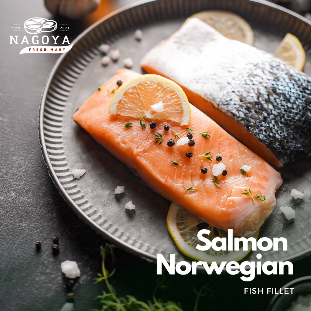 Jual Salmon Norwegian Fish Fillet Premium 1 KG | Shopee Indonesia
