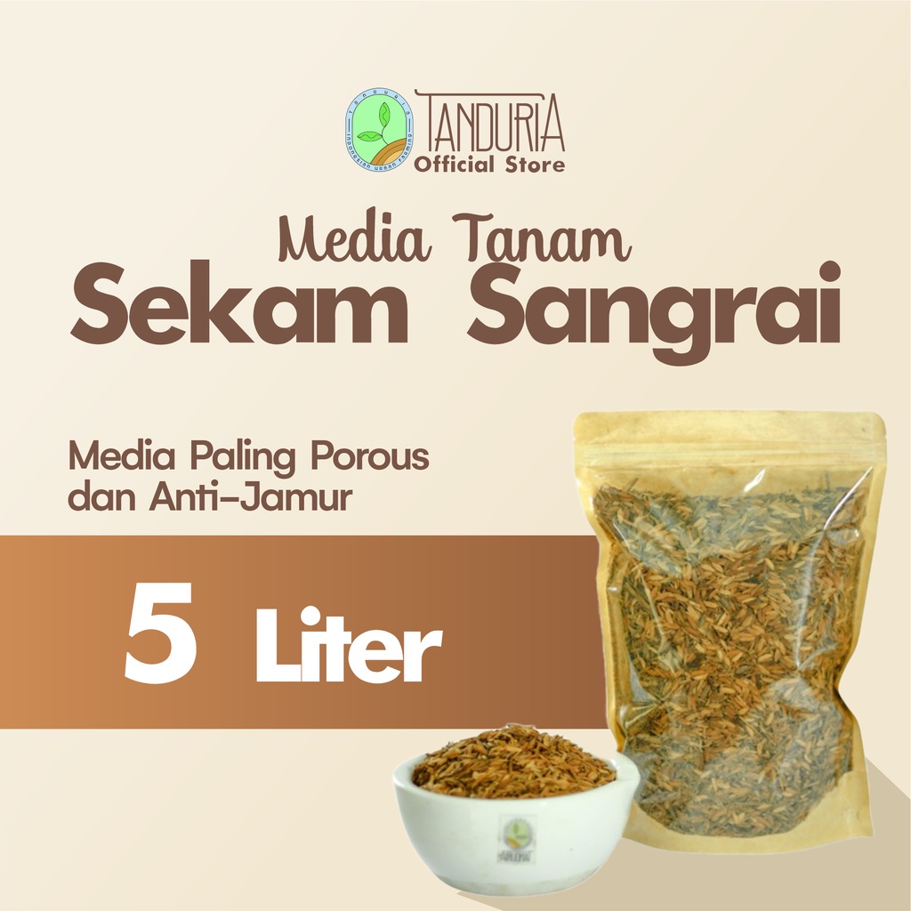 Jual TANDURIA - Media Tanam Sekam Sangrai Kemasan Setara 4-5 Liter ... Jual TANDURIA - Media Tanam Sekam Sangrai Kemasan Setara 4-5 Liter ...